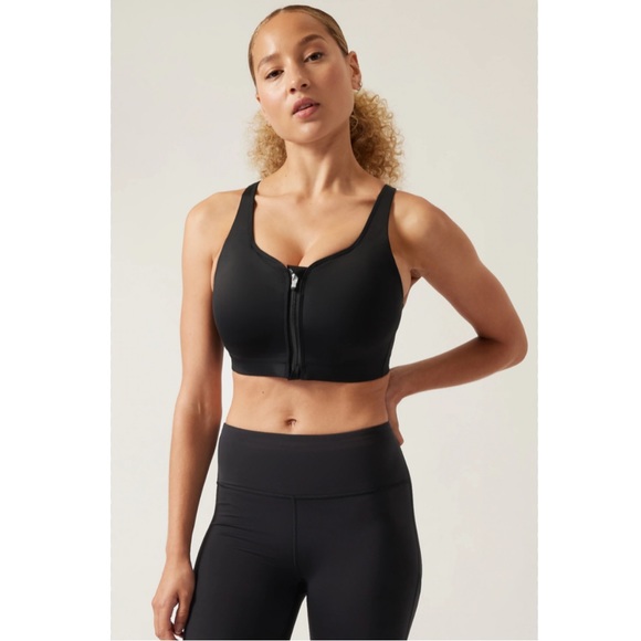 Athleta | Intimates & Sleepwear | Athleta Advance Zip Front Bra Size ...